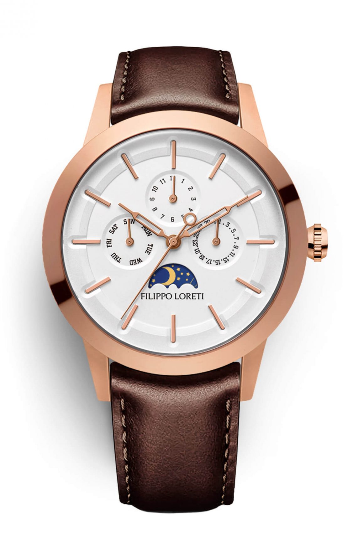 venice collection moonphase watch - First Class Watches Blog