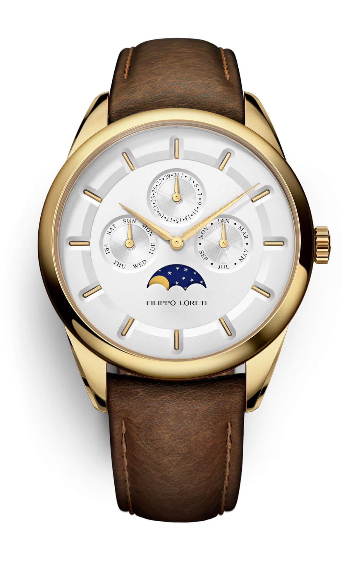venice collection moonphase watch - First Class Watches Blog