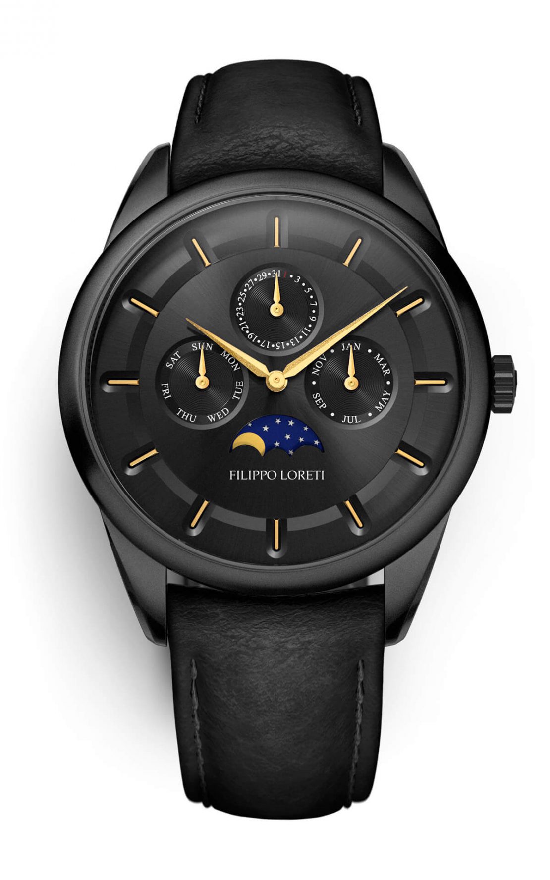 venice collection moonphase watch - First Class Watches Blog