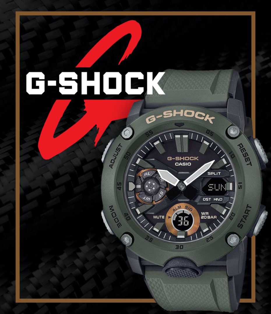 The Casio G-Shock Carbon Core Guard. - First Class Watches Blog