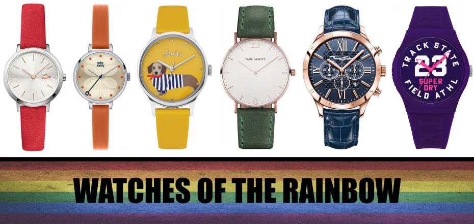 Pride Month: Watches of the Rainbow - First Class Watches Blog