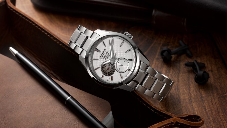 New Seiko Presage Sharp-Edged Open Heart Series - First Class Watches Blog