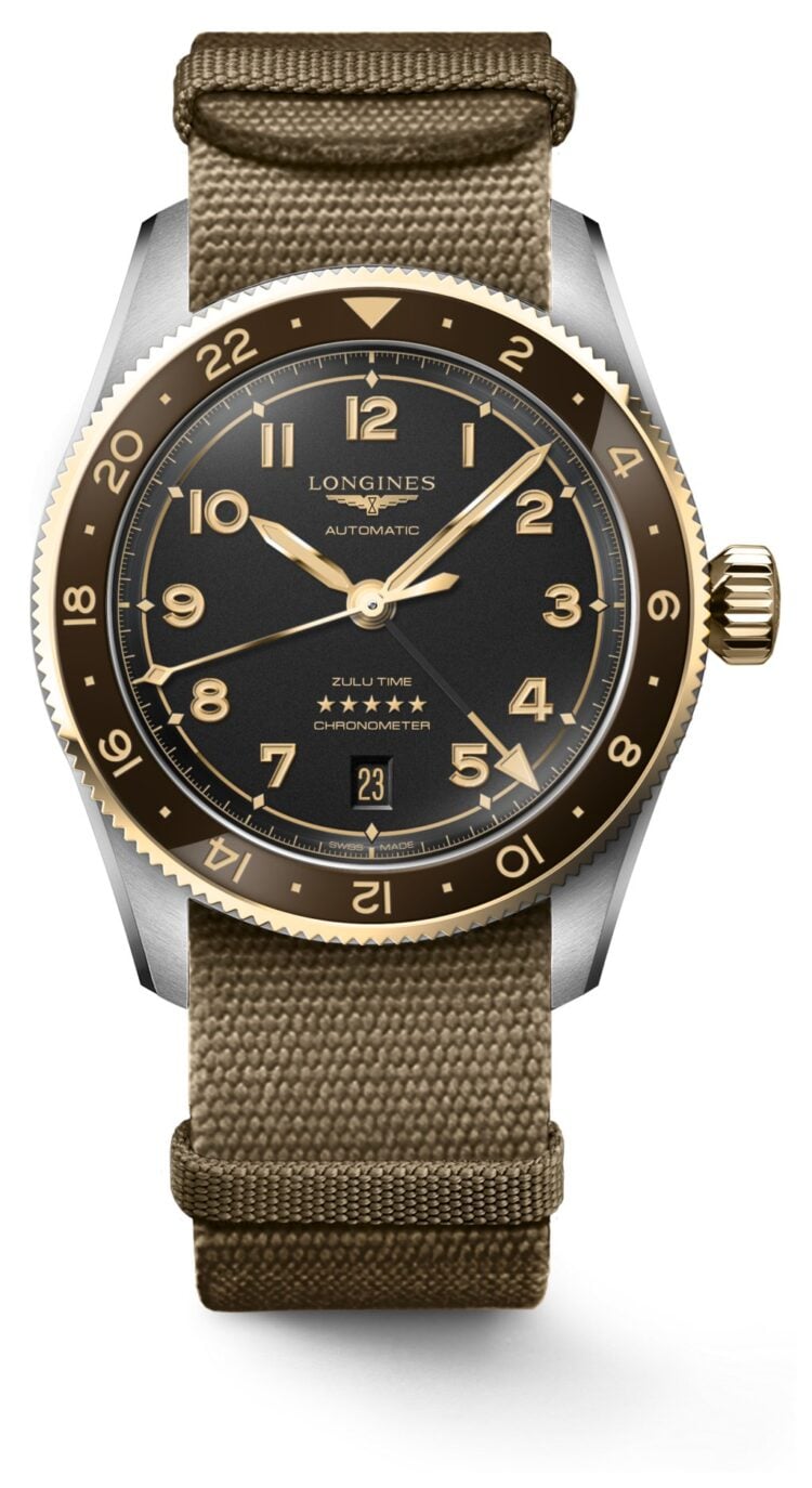 Longines Launches 39mm Spirit Zulu Time - First Class Watches Blog