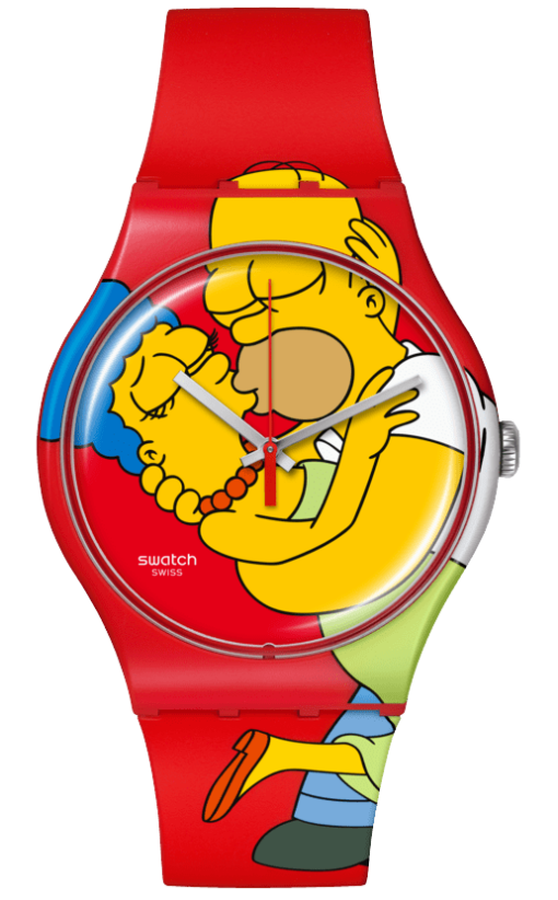Celebrate Valentine's Day with Swatch and The Simpsons - First Class ...