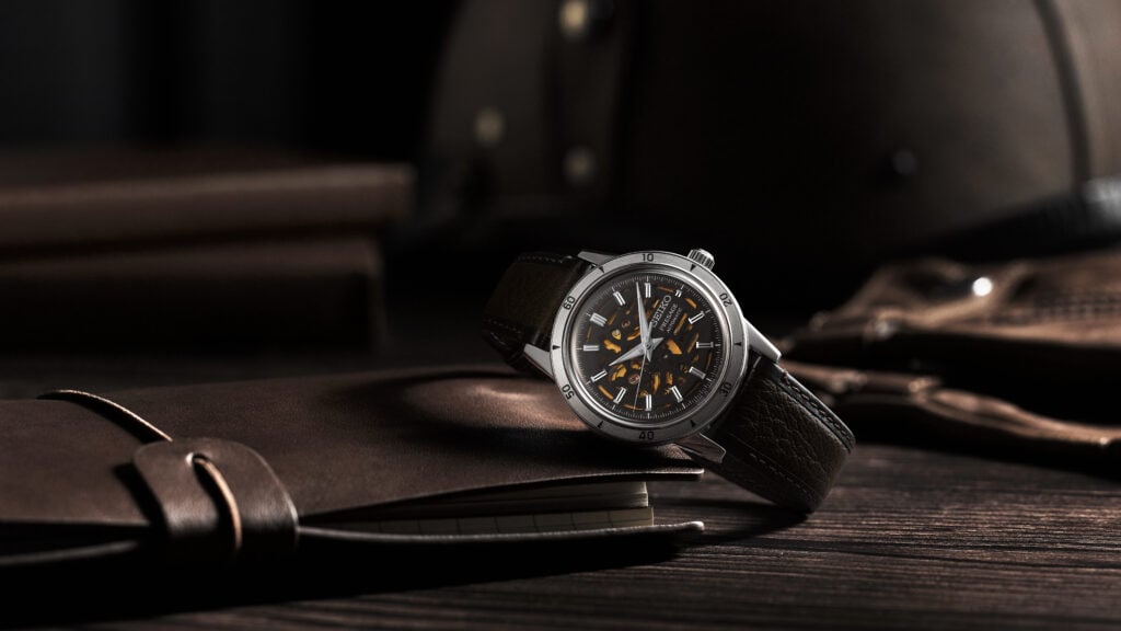 All-New Seiko Presage 60s Biker Style Watch - First Class Watches Blog