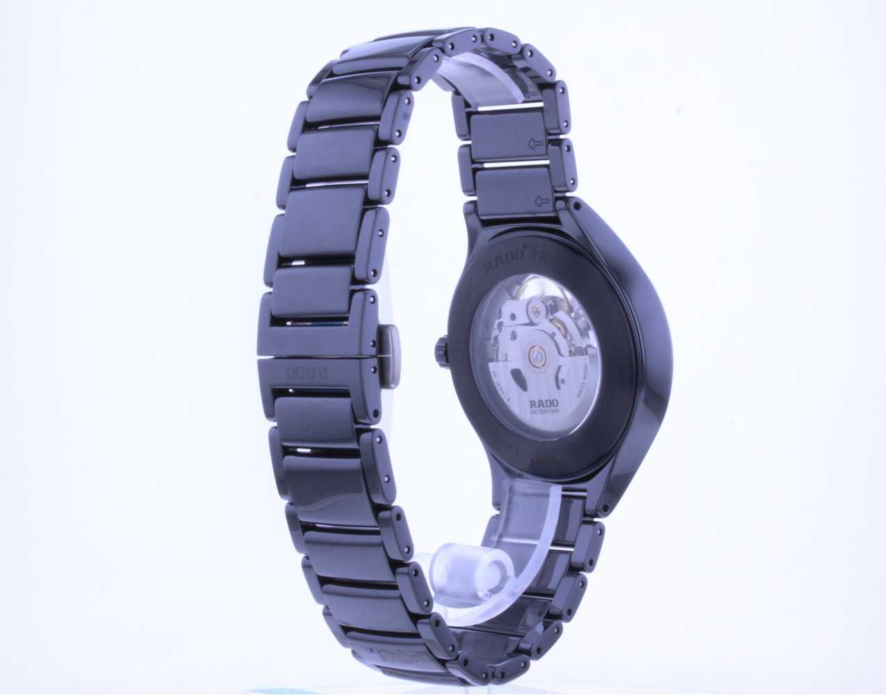 Rado True Automatic Open Heart Plasma High-tech Ceramic Watch R27100162 ...